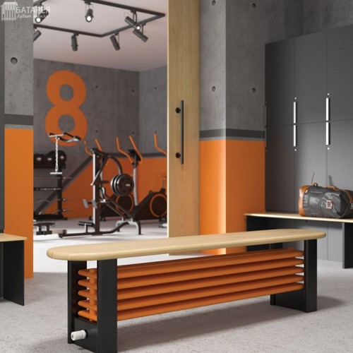 Purmo Delta Column Bench H - трубчатый радиатор скамеечного типа ...